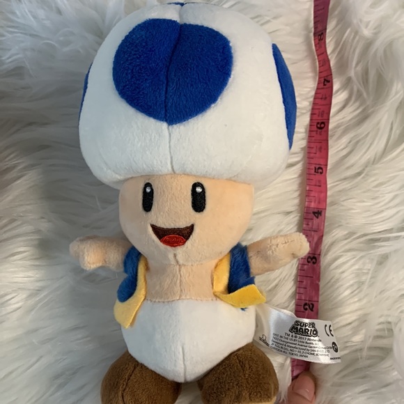 Nintendo | Toys | Super Mario Goomba And Blue Toad Plushies Bundle ...